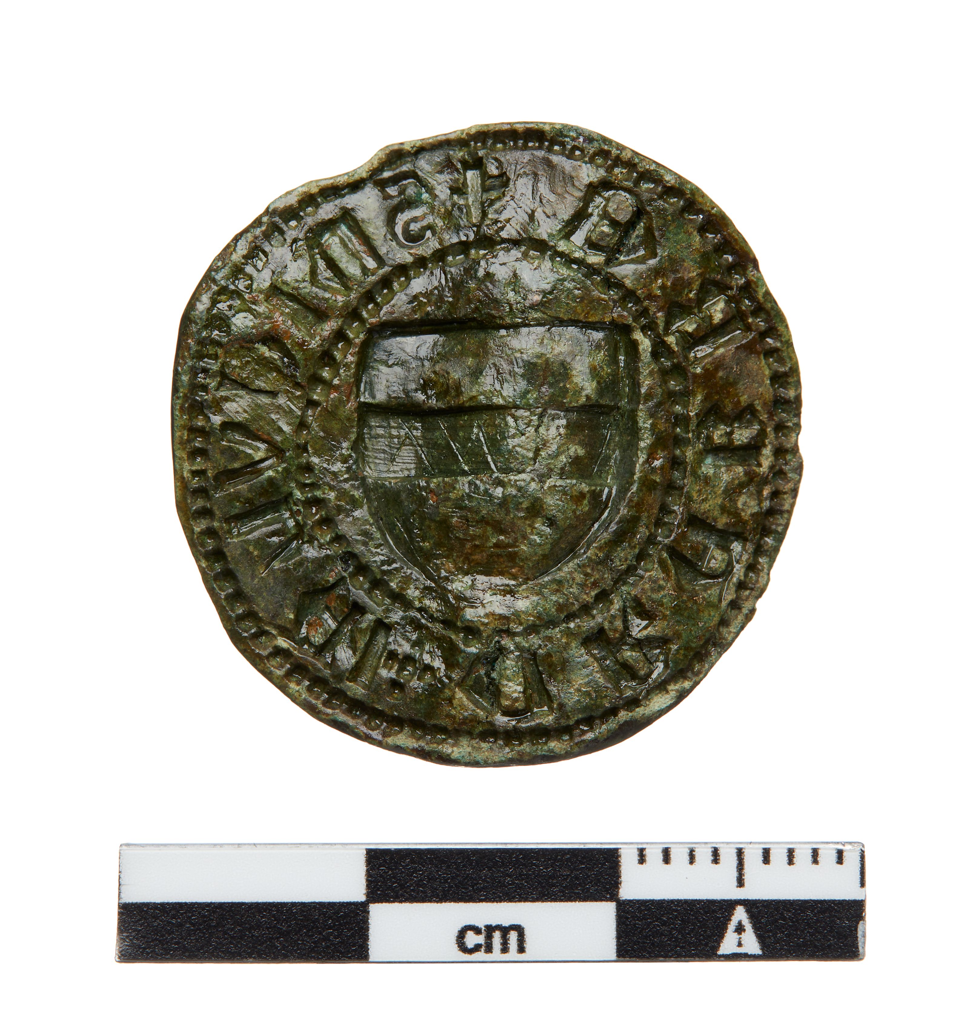 Seglstampe, Niels Krabbe, bronze, ca. 1408 - Nationalmuseets Samlinger ...