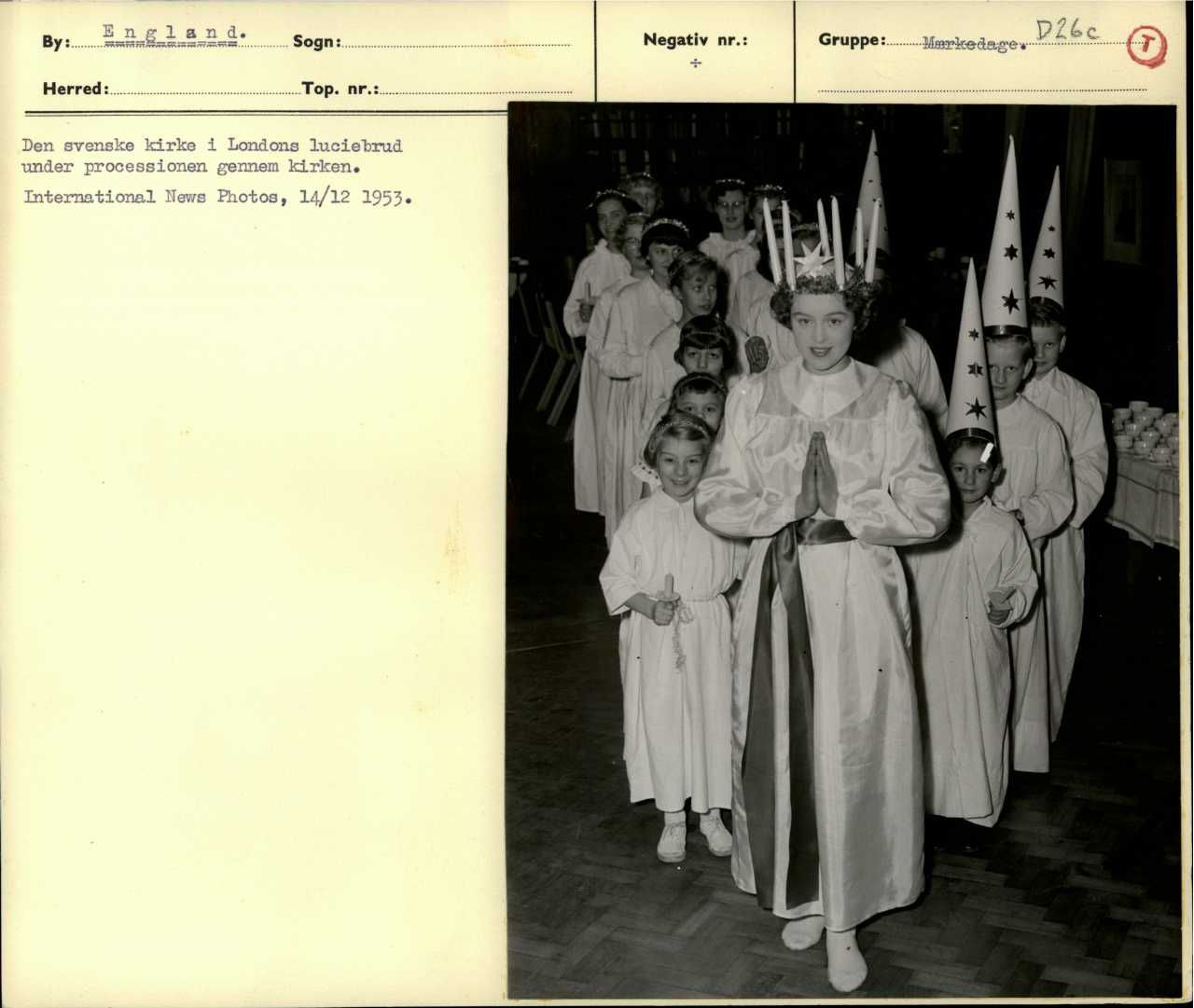 Luciaoptog - Nationalmuseets Samlinger Online