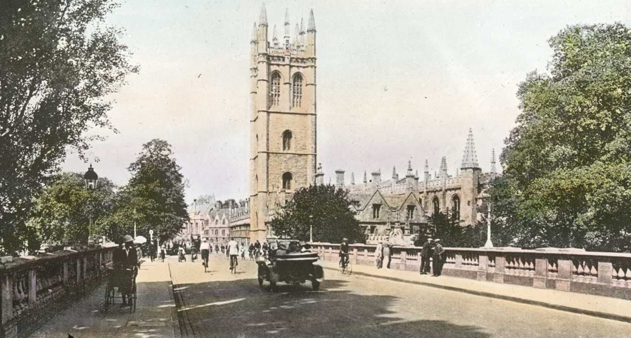 Magdalen Bridge, Oxford - Nationalmuseets Samlinger Online