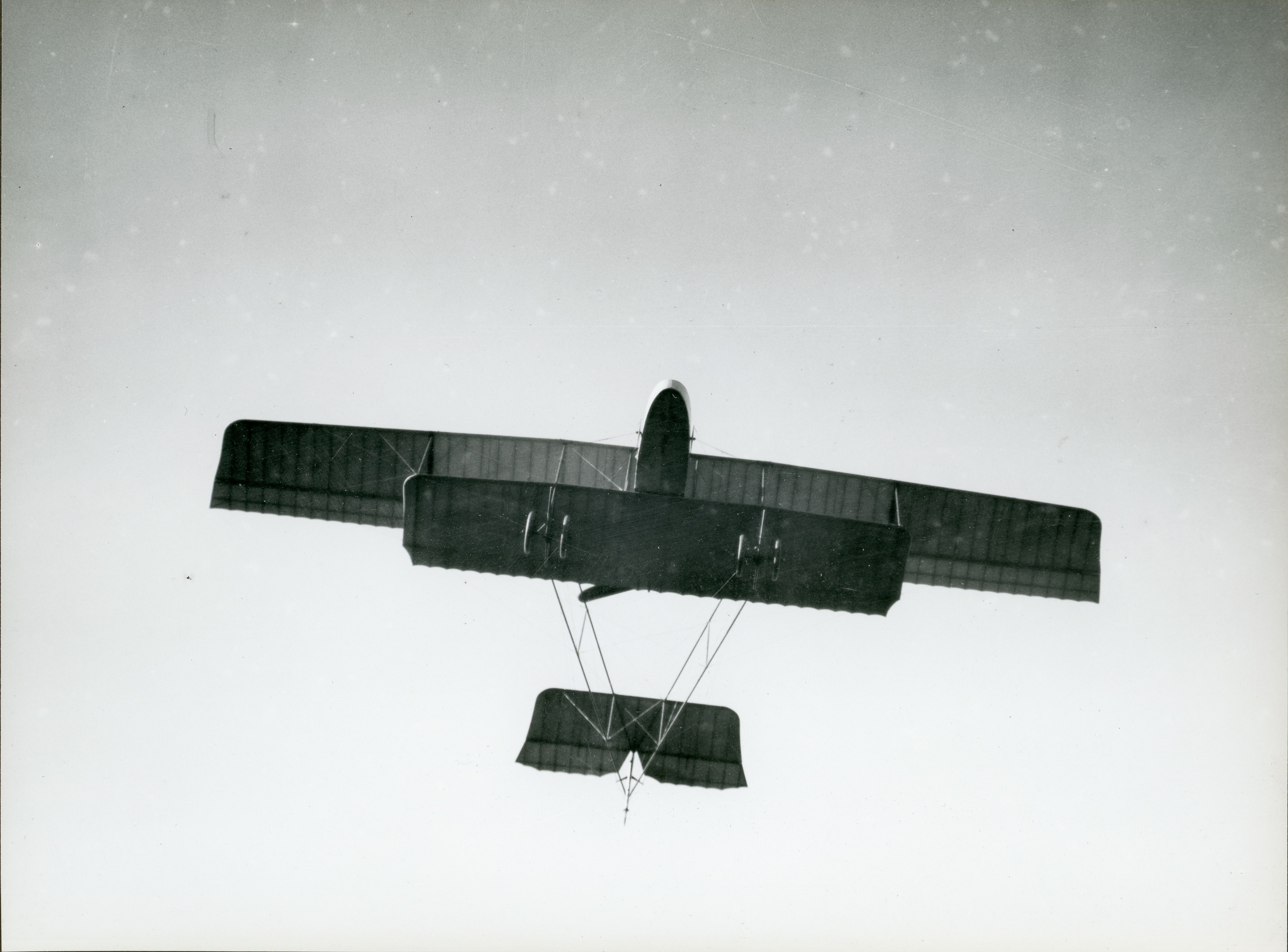 Henry Farman biplan fly, 1912 - Nationalmuseets Samlinger Online