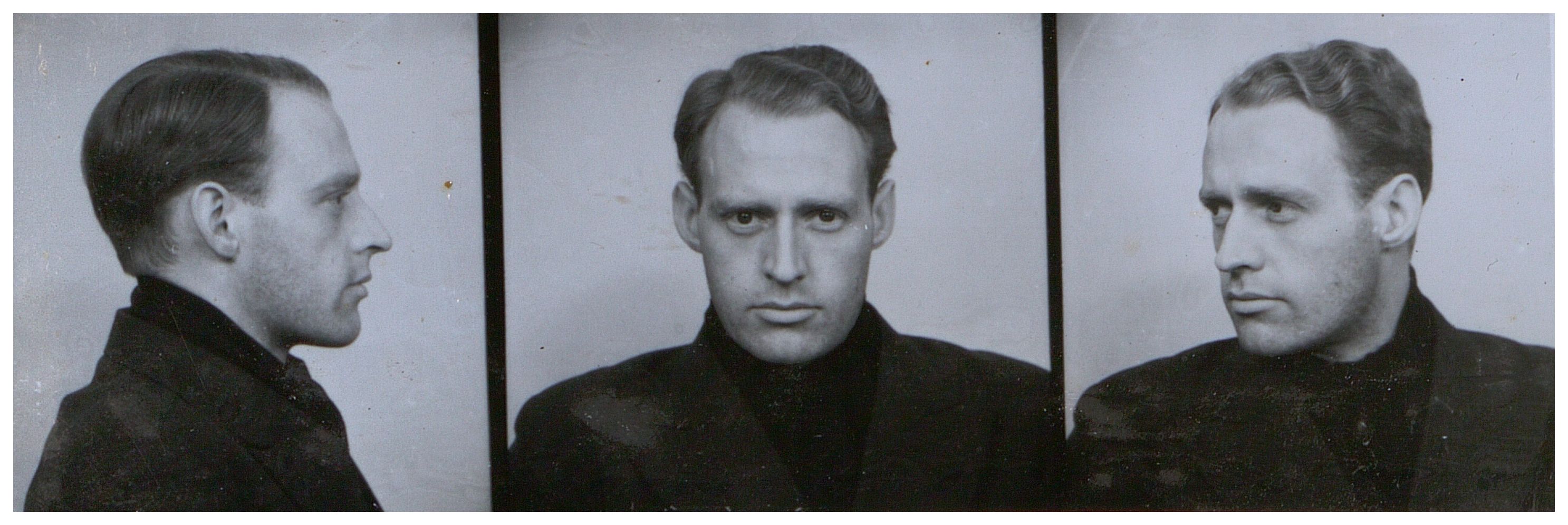 Fotoalbum med 109 fotos af danske modstandsfolk udarbejdet af Gestapo ...