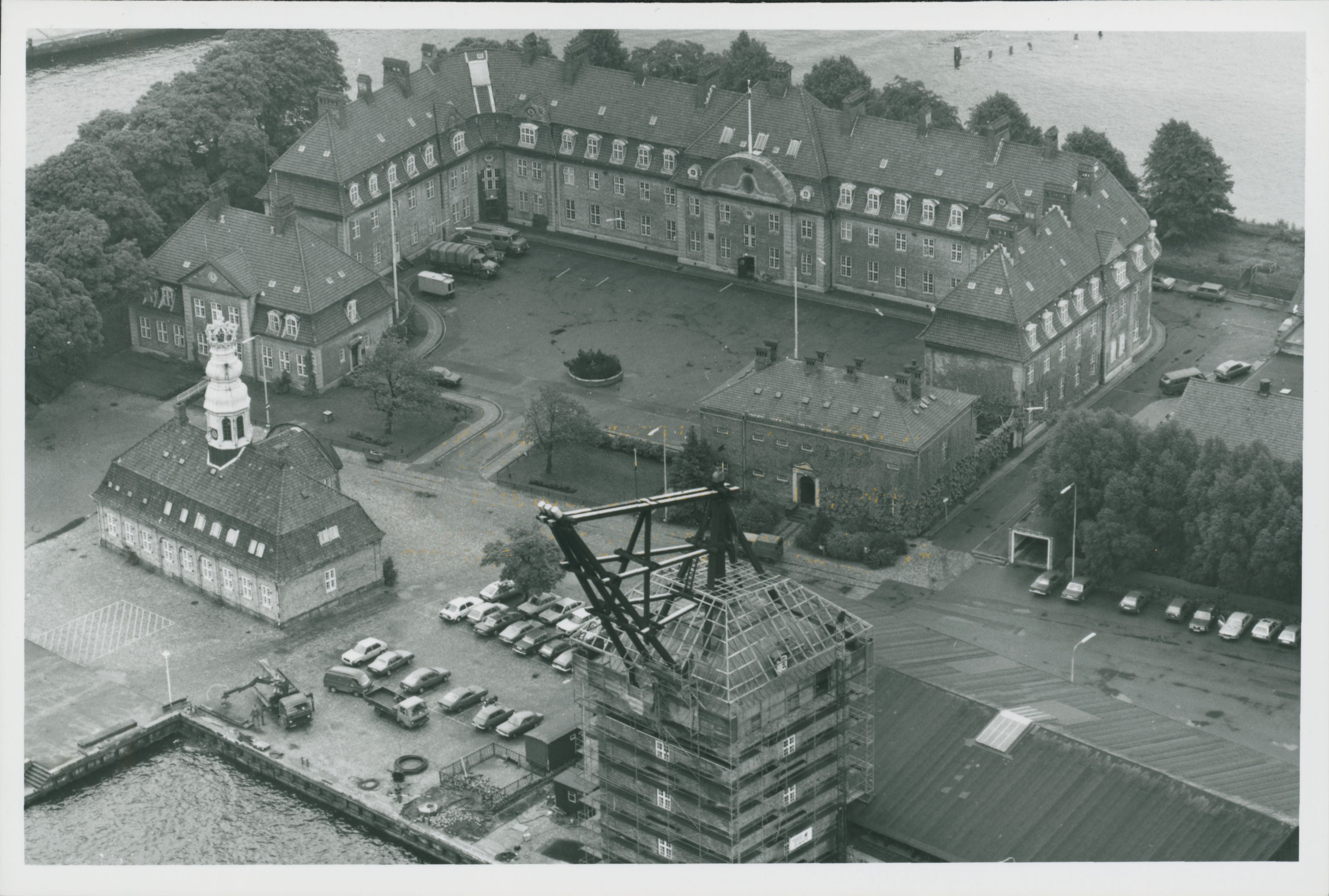 Historiske eksteriører fra Nyholm og Margretheholmen, - Nationalmuseets ...